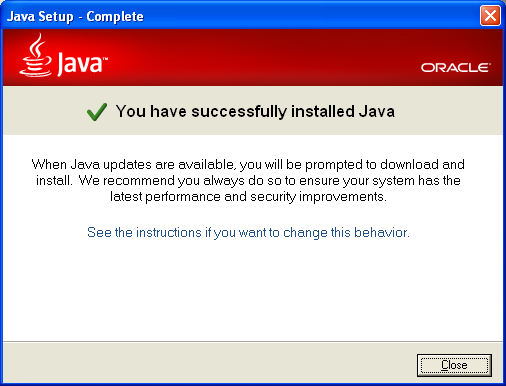 Java Installation Instructions | Chartoasis Java Installation Instructions | Chartoasis